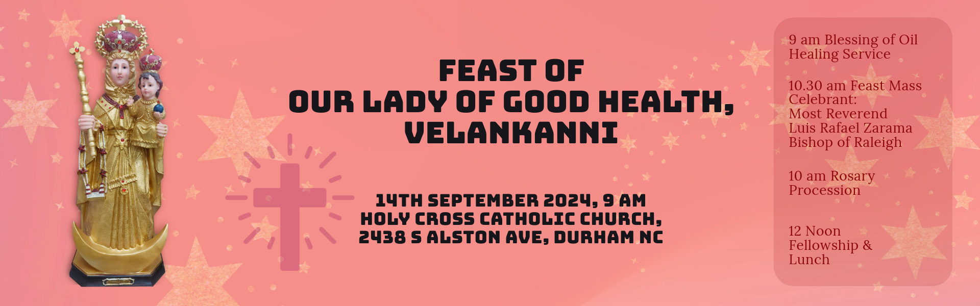 Feast of Our Lady of Good Health, Velankanni | RTP Tamil Catholic ...